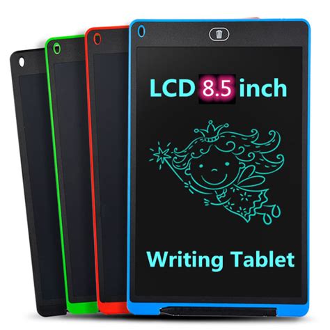 Original 8 5 Inch LCD Writing Tablet Smart Notebook One Button Erase With Pen Drawing Pad LCD