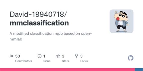 Github David Mmclassification A Modified Classification Repo Based On Open Mmlab