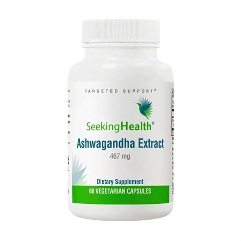 Диетическая добавка в капсулах Seeking Health Ashwagandha Extract ...