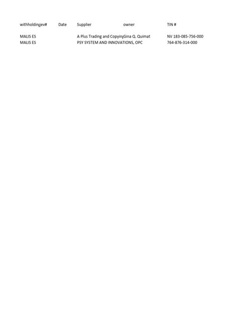 Tax Computation Pdf