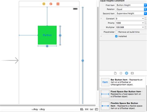 Ios Autolayout Origin And Size Should Change According To Width And Height Factor Stack