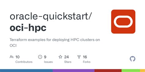 github oracle quickstart oci hpc terraform examples for deploying