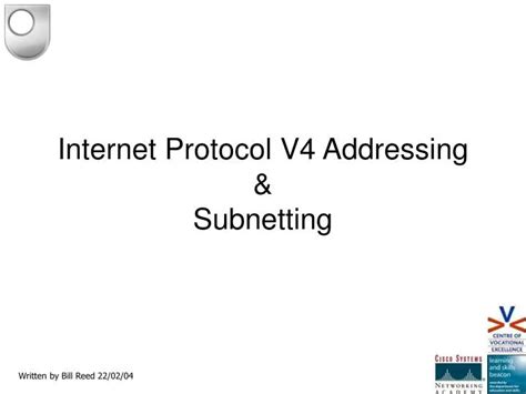 PPT Internet Protocol V Addressing Subnetting PowerPoint Presentation ID