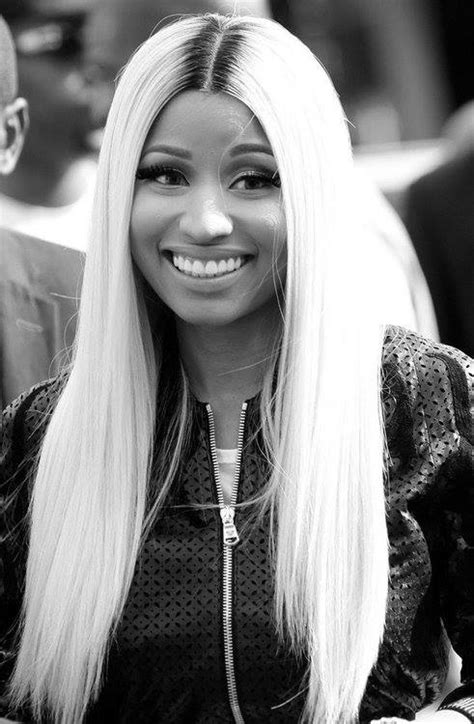 Nicki Minaj Black And White Face