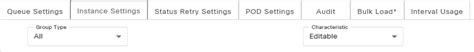 Configure Callback Instance Settings
