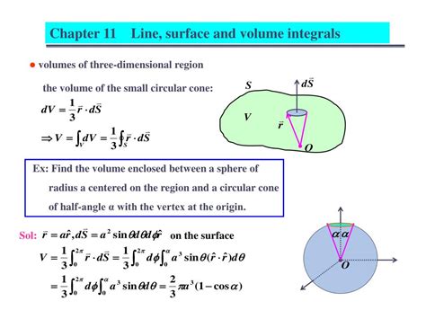 Ppt Chapter 11 Line Surface And Volume Integrals Powerpoint Presentation Id688474