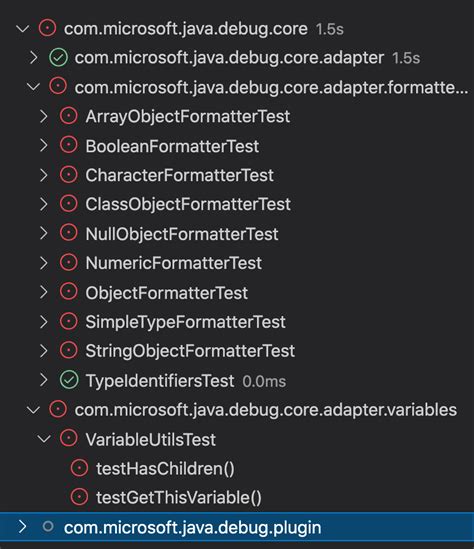 Many Tests Failing · Issue 388 · Microsoftjava Debug · Github