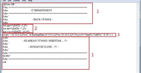 Backup Data Dengan Batch File Smart Blog