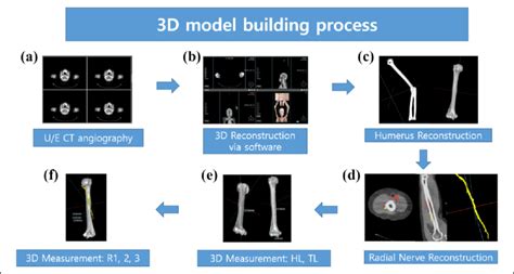 A Workflow Diagram Of The 3d Model Building Process A Axial Images