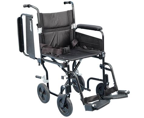 Airgo Comfort Plus Lightweight Wheelchair Transport Chair Drive Medical
