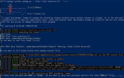 Sql注入——万能密码，使用sqlmap的注入方法和get类似，无非多了一个 Data李智华博士智慧大全作者的技术博客51cto博客