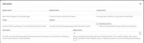 General Option Configuration Strategic Edge Systems