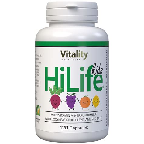 HiLife Kids – Vitamine für Kinder – Vitality Nutritionals│ Sensilab