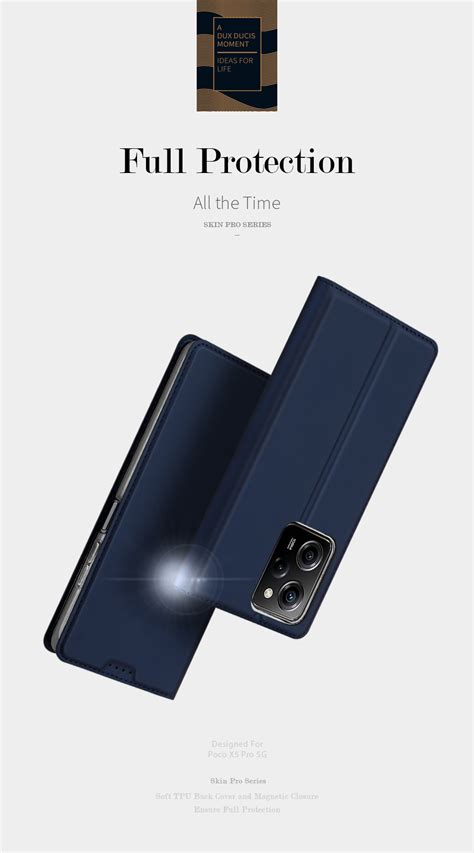 Skin Pro Series Case For Xiaomi Poco X5 Pro 5G Phone Cases Tablet Cases Screen Protection