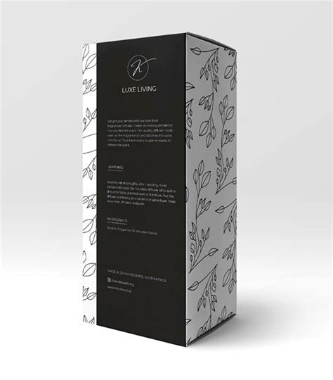 Kikirella Diffuser Packaging Design On Behance