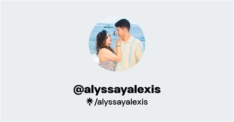 Alyssayalexis Instagram Tiktok Linktree