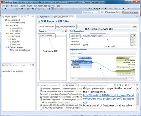 How To Find The Uri Of A Rest Service Progress Community