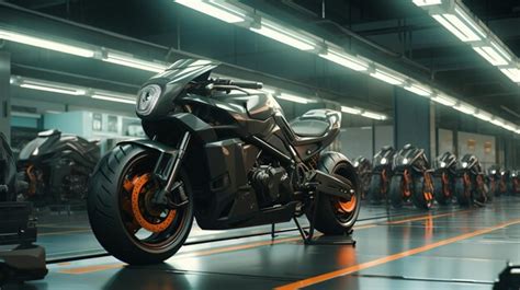 Premium Photo Production Assembly Start Motorcycles In The Factory