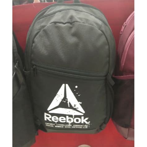 Reebok Backpack Bagpack School Backpack From Reebok Warehouse Shopee Malaysia