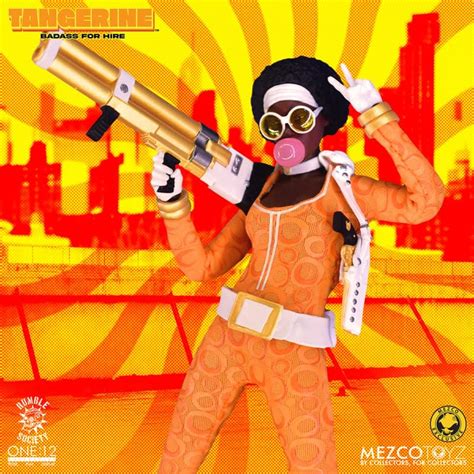 Mezco Toyz Debuts New Rumble Society One12 Figure With Tangerine