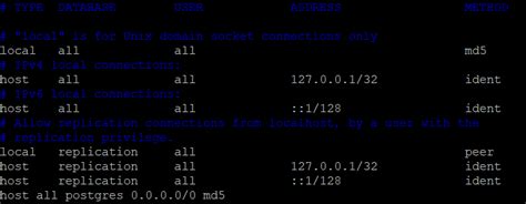 Oraclelinux Connect To A Remote Postgresql Database From Oracle Linux