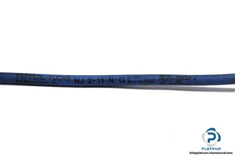Pepperl Fuchs Nj2 11 N G Inductive Sensor Platinum International