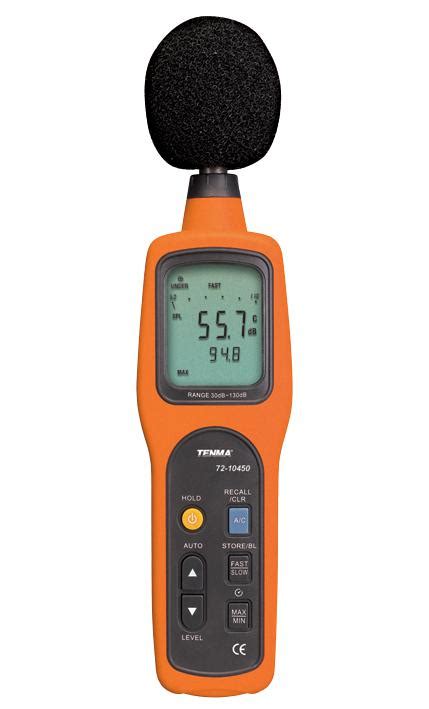72 10450 Tenma Sound Level Meter 30 Db 130 Db
