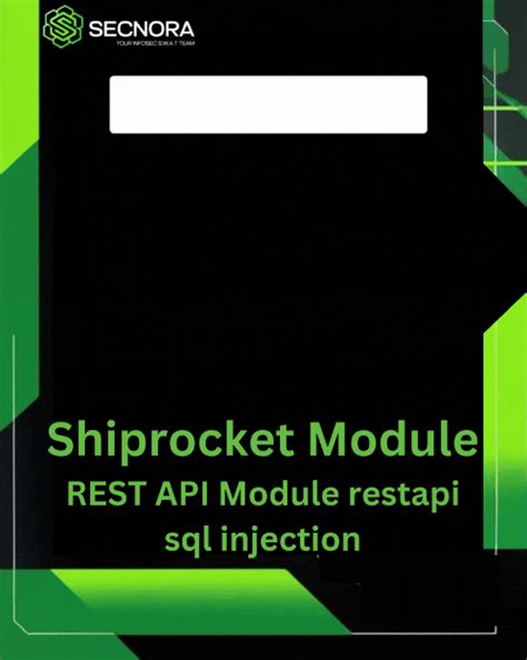 Secnora® On Linkedin Secnora Cve Latest Vulnerability Shiprocket Critical Sql…