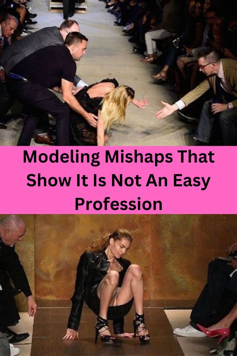 Modeling Mishaps That Show It Is Not An Easy Profession Женщина Идеи макияжа Тренировочные