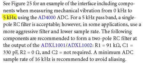 ADXL1002 Accuracy Limitation Q A MEMS Inertial Sensors EngineerZone