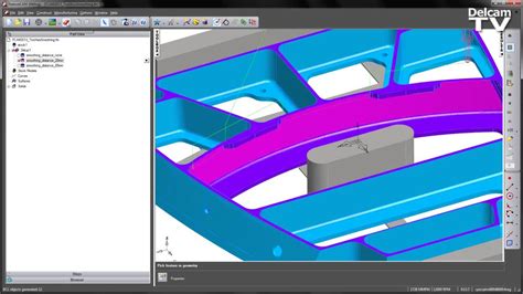 tool axis smoothing featurecam 2013 youtube