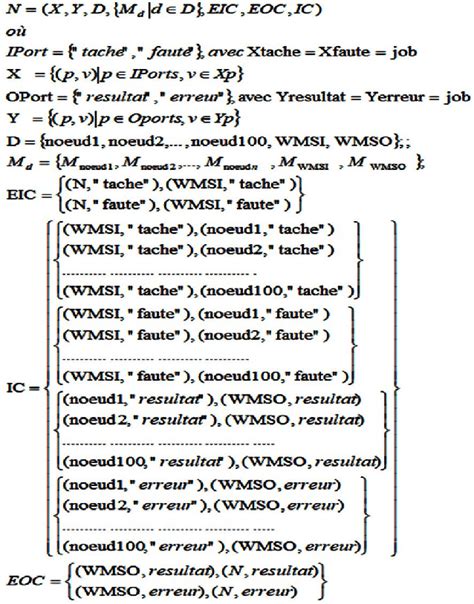 Formal Description Of The Calculation Grid Download Scientific Diagram
