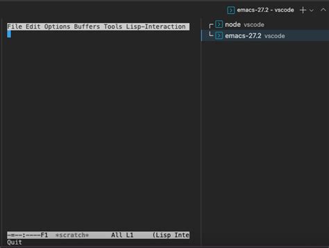 Emacs Usage In Vscode Terminal Is Broken Issue Microsoft Vscode Github
