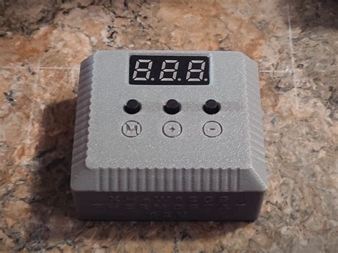 Enclosure For Xh W1209 Temperature Controller Dc 12v By Andronick83 Download Free Stl Model