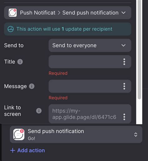 push notifications are now in glide 📲 general glide community