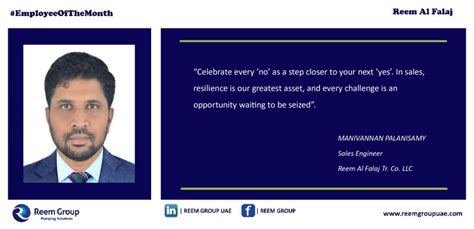 Reem Group Uae On Linkedin Employeeofthemonth Achievement March2024 Reemgroup Waterpumps