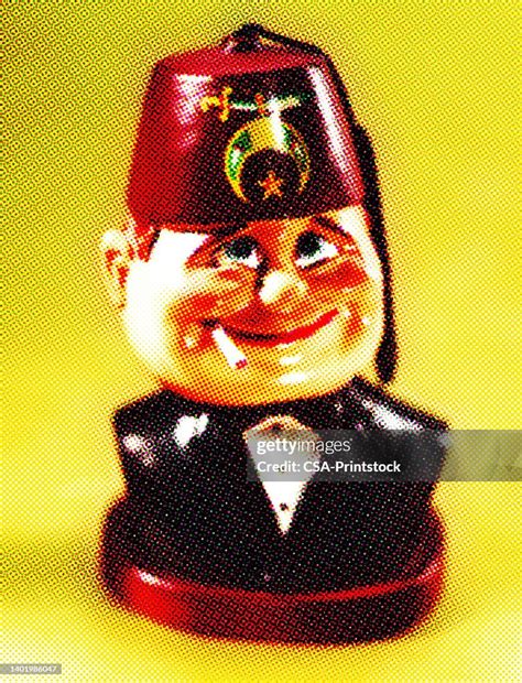 Smoking Shriner Wearing Fez High Res Vector Graphic Getty Images