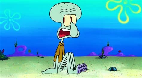 Squidward Tentacles From Spongebob Squarepants Charactour