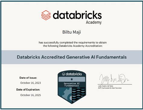 Biltu Maji On Linkedin I Am Happy To Announce That I Have Completed A New Certification On Genai