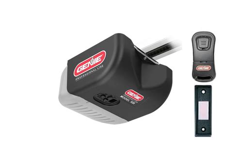 Genie 2028 Dc Chain Or Belt Drive Garage Opener 78 Rail 2 Remotes