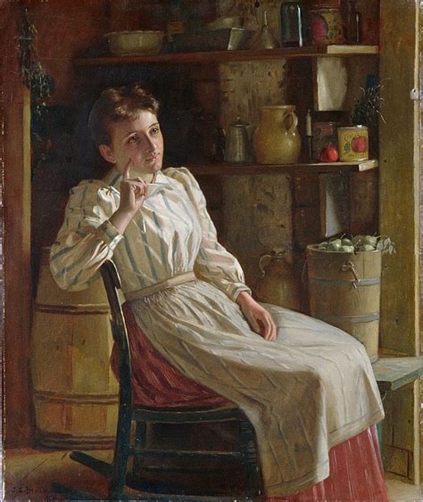Джон Джордж Браун, Дурхам 1831-1913 Нью-Йорк) - Медитация (картина ...