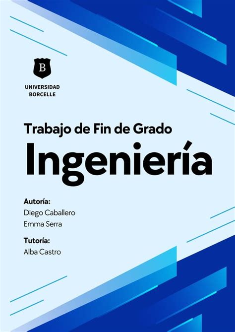 Plantillas Para Portada De Tesis Para Editar Canva