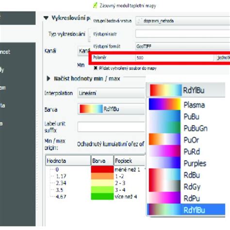 Settings Of The Color Schemes In ArcGIS Pro Download Scientific Diagram