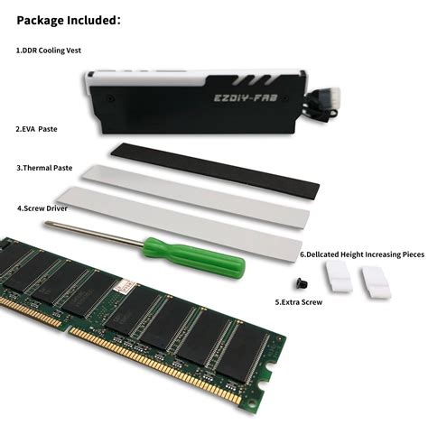 Ezdiy Fab Argb Ddr Memory Ramb07d9cn77n