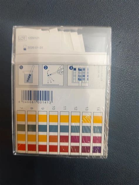 0 01 Ph P H Indicator Strips For Industrial At ₹ 1000 Pack In Tiruppur
