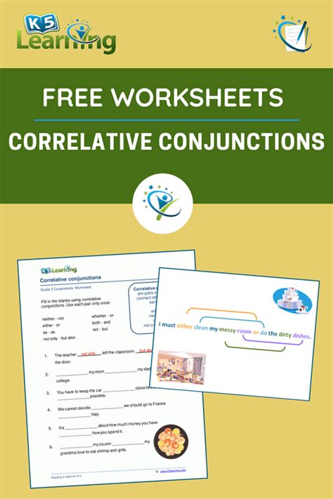 How To Use Correlative Conjunctions K Learning