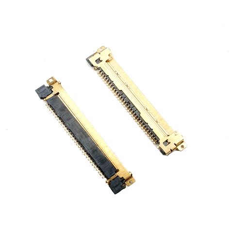 Connector Lvds Lcd Screen Interface Mm Distance Pin Fi X P Plate Push Up Patch Holder