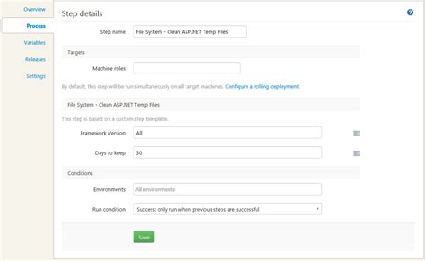 Cleaning Temporary ASP NET Files Octopus Deploy