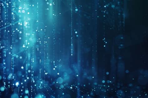 Data Science Technology Abstract Background Premium Ai Generated Image