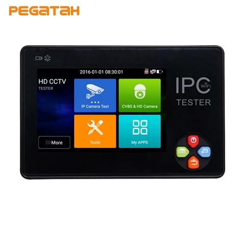 3.5 inch H.265 4K IP CCTV tester Monitor Analog camera test monitor IP ...